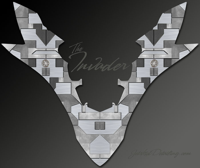 Yamaha FX Nitro Invader decals graphics kits and packages for snowmobile
